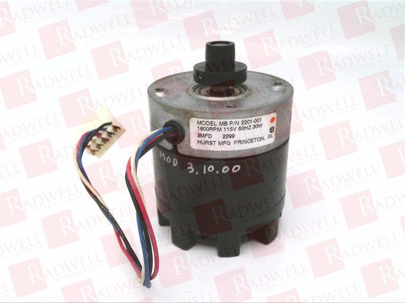 2201-001 Motor by HURST MOTORS