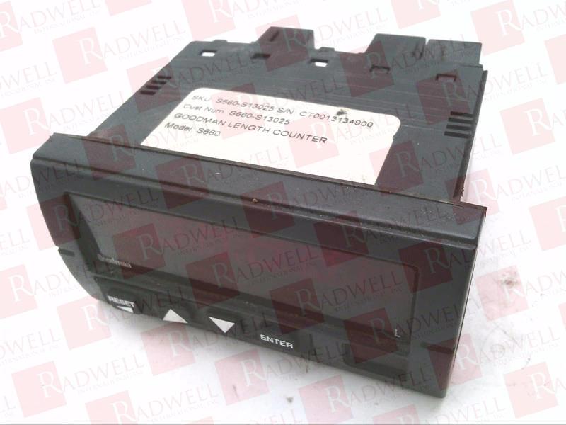 S660-S13025 Timer/Counter by GOODMAN