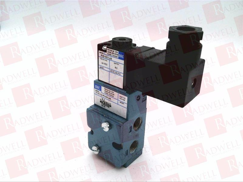 711C-12-PI-501JA Solenoid Valve by MAC VALVES INC