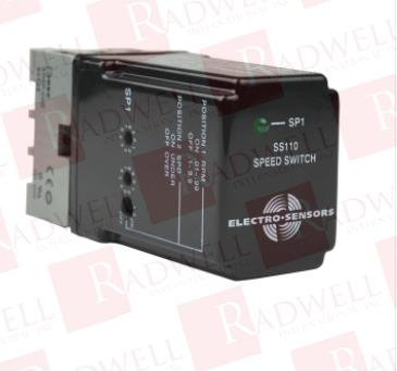 SS110 Speed Switch by ELECTRO SENSORS