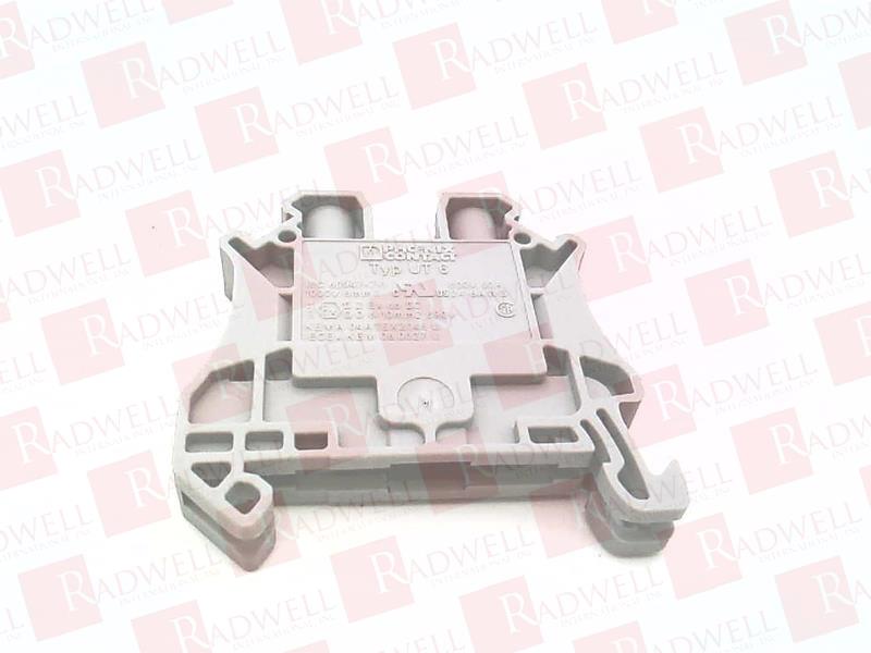 UT 6 Terminal Blk/Strip Wiring Dev by PHOENIX CONTACT