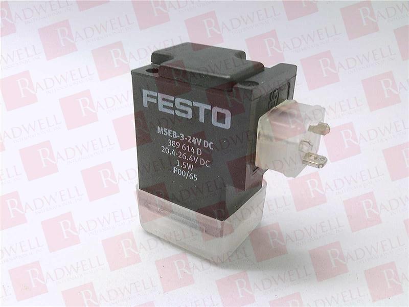 MSEB-3-24VDC-1.5W Solenoid Coil by FESTO