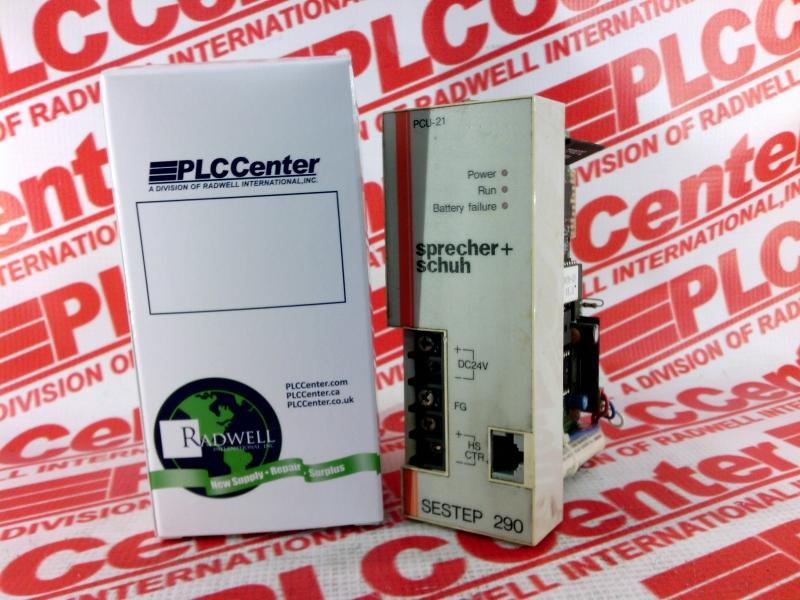 PCU-21 PLC Module/Rack by SPRECHER & SCHUH