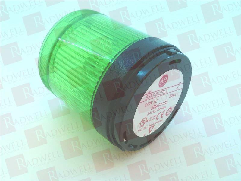 855T-B10TL3 Stack Light by ALLEN BRADLEY