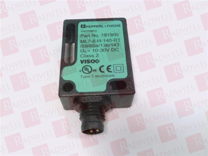 ML7-8-H-140-RT/59/65A/136/143 Photoelectric by PEPPERL & FUCHS