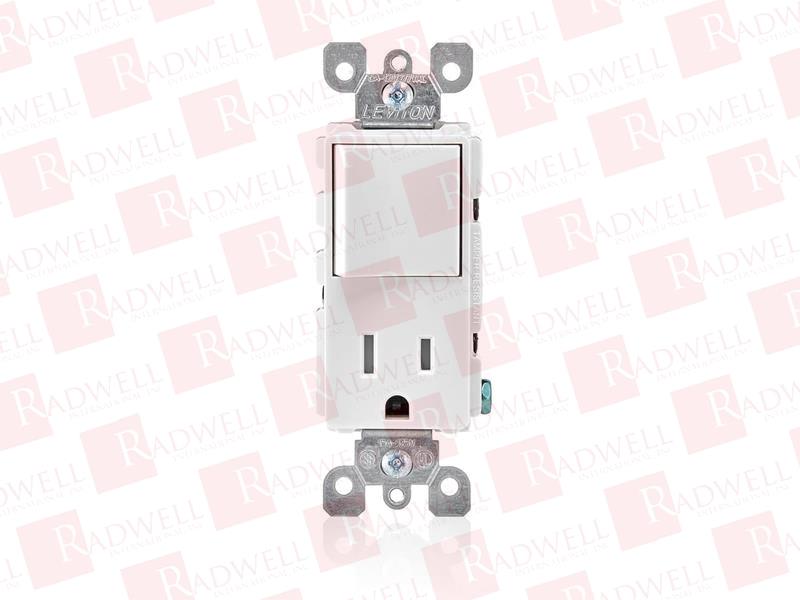 5625-W Toggle Switch by LEVITON
