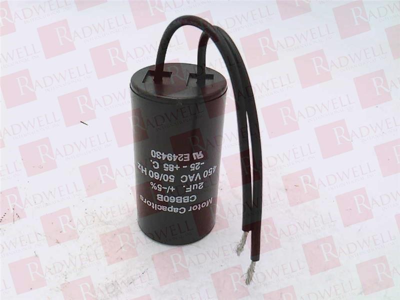 CBB60B Capacitor by MOTOR CAPACITORS INC