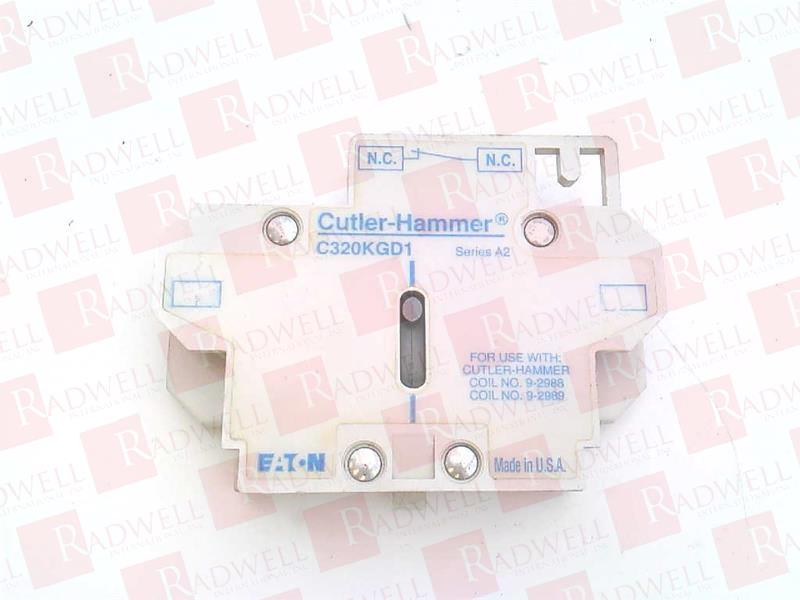 C320KGD1 Auxiliary Contact by CUTLER HAMMER