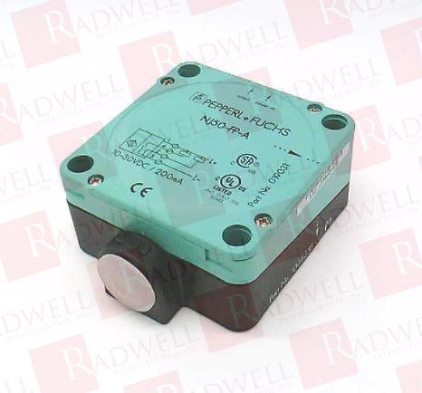 NJ50-FP-A-P1 Inductive Sensor by PEPPERL & FUCHS