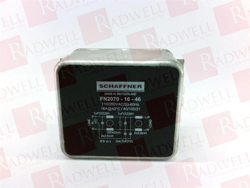 FN2070-16-46 RFI/EFI/EMI Noise Filter by SCHAFFNER