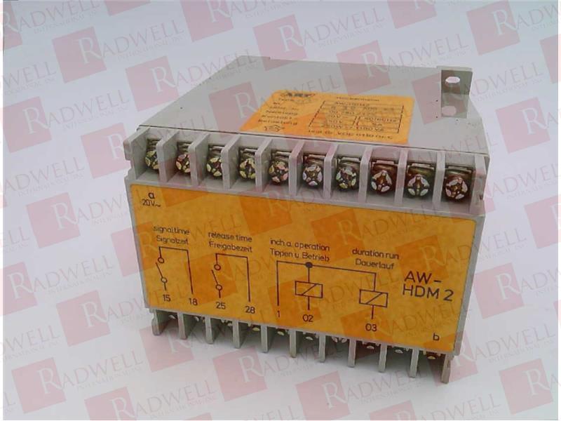 AW-HDM2 Solid State Overload/Relay by ART HOCKENHEIM