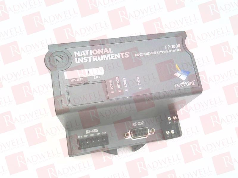FP-1000 PLC Module/Rack by NATIONAL INSTRUMENTS