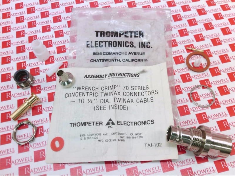 TAI-102 Connector/Terminal/Pin by TROMPETER ELECTRONICS