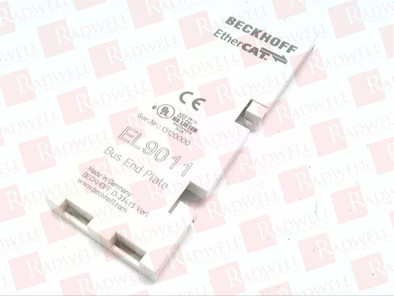 EL9011 Terminal Blk/Strip Wiring Dev by BECKHOFF