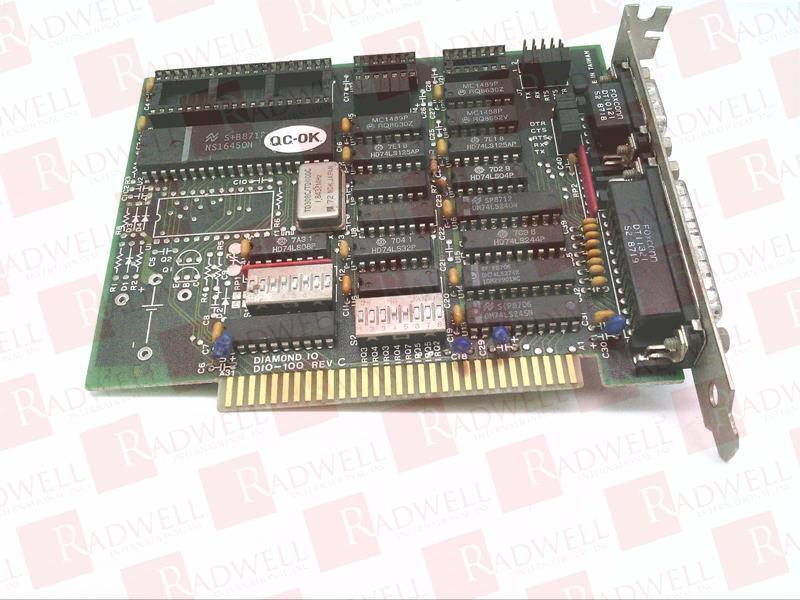 D10-100 PC Board PLC/Add-On Board by DIAMOND AUTOMATION