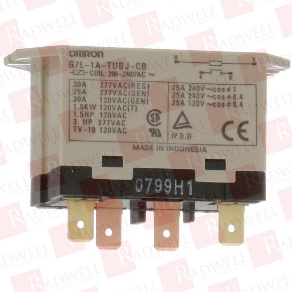 G7L-1A-TUB-CB-AC200/240 Solid State Overload/Relay by OMRON