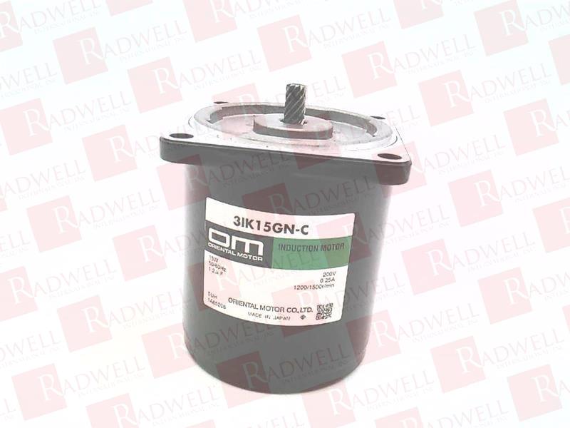 3IK15GN-C Motor by ORIENTAL MOTOR
