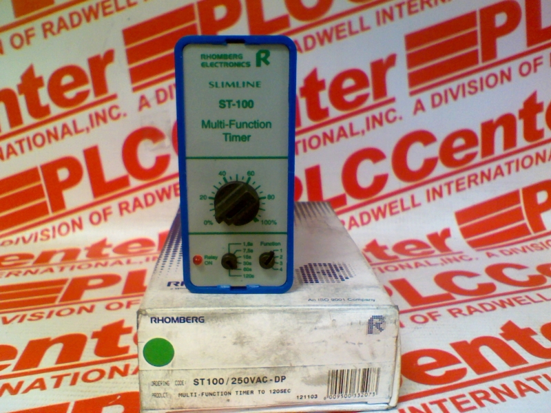 ST100/250VAC-DP Time Delay Relay by RHOMBERG