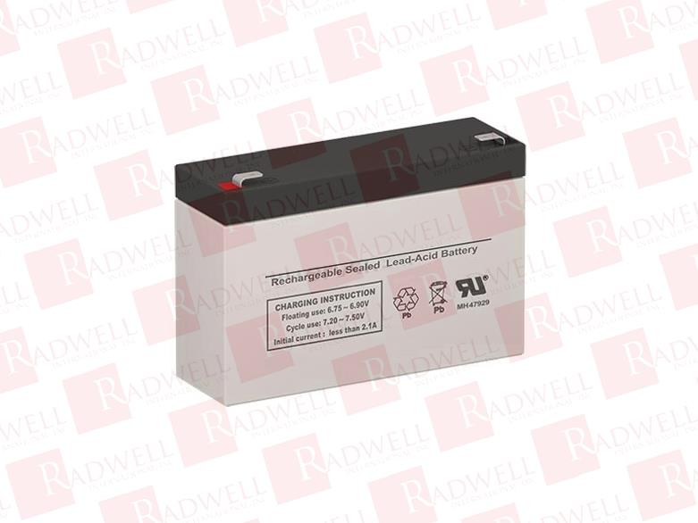 UB670-SUB Battery by RADWELL VERIFIED SUBSTITUTE