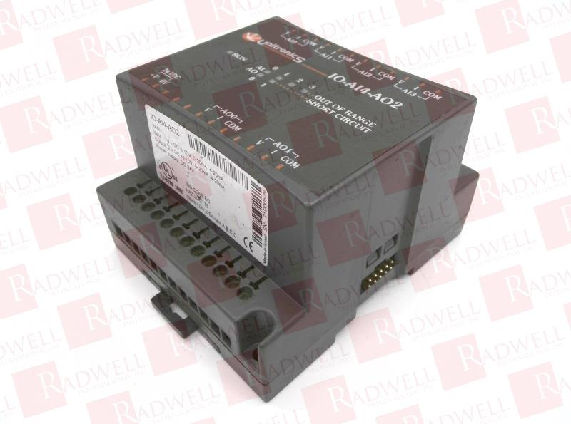 IO-AI4-AO2 VDC Logic I/O Module by UNITRONICS