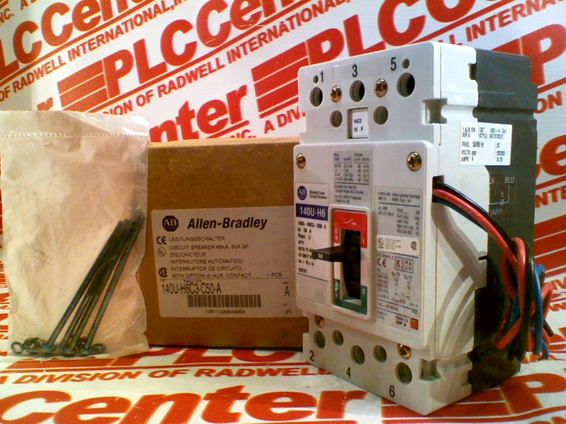 140U-H6C3-C50-A Molded Case Circuit Breaker by ALLEN BRADLEY