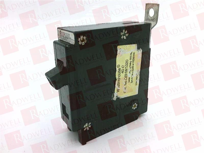 QBHW1020 Load Center Circuit Breaker by WESTINGHOUSE