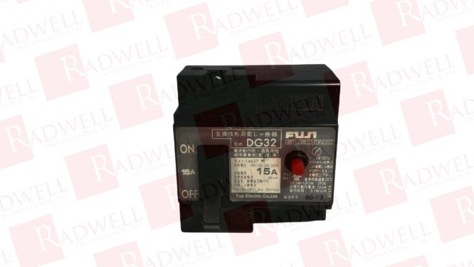 DG32-2P-15A Panel Mount Circuit Breaker by FUJI ELECTRIC
