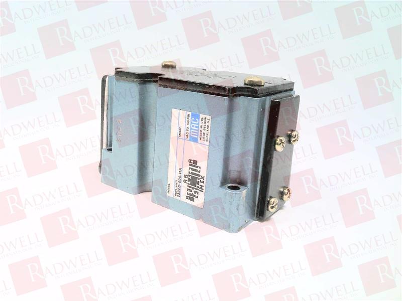6332D-000-RA Solenoid Valve by MAC VALVES INC
