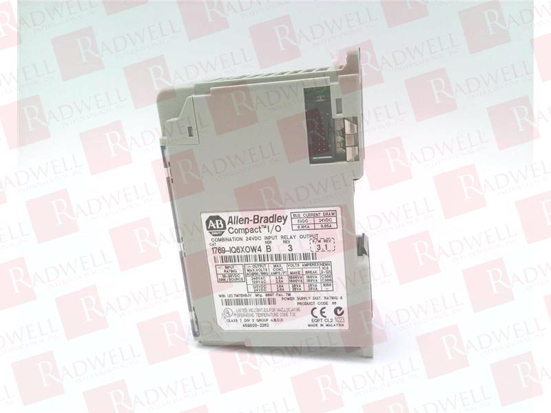 1769-IQ6XOW4 PLC Module/Rack by ALLEN BRADLEY