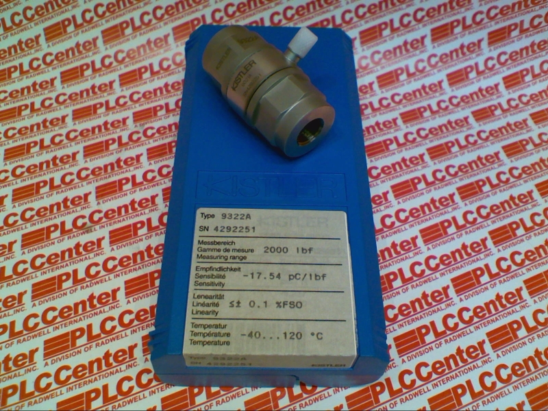 9322A Force Sensor by KISTLER INSTRUMENT