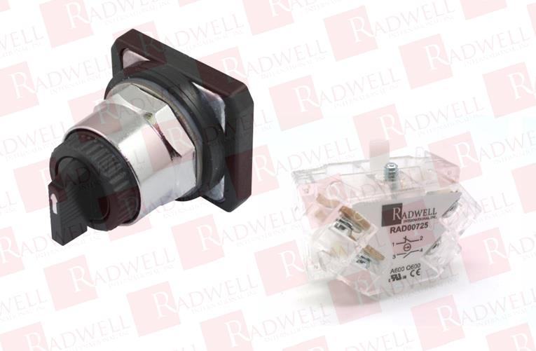 9001KS43-SUB Selector Switch by RADWELL VERIFIED SUBSTITUTE