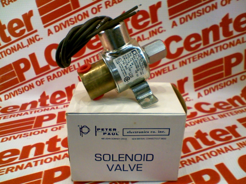 34GG5XBCM-24VDC Solenoid Valve by PETER PAUL ELECTRONICS