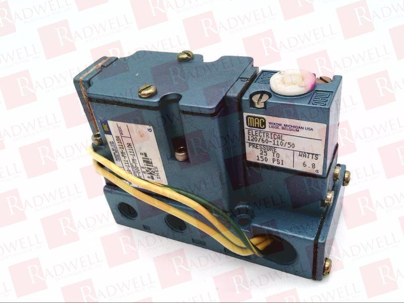 6211A-212-PP-111DA Solenoid Valve by MAC VALVES INC