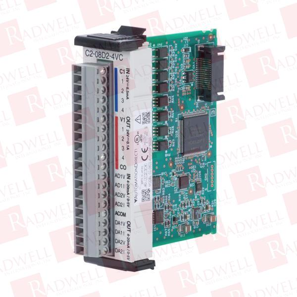 C2-08D2-4VC VDC Logic I/O Module by AUTOMATION DIRECT