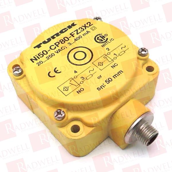 NI50-CP80-FZ3X2 Inductive Sensor by TURCK