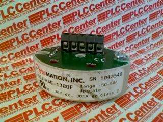 401-85U-1380 Temperature Transmitter by PYROMATION INC