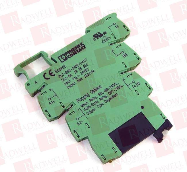 PLC-RSC- 24DC/ 1/ACT Solid State Overload/Relay by PHOENIX CONTACT