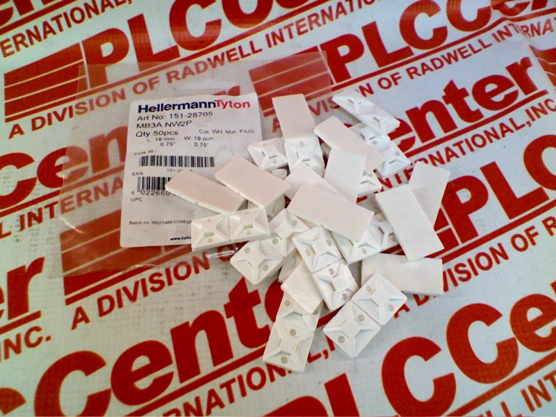 MB3A.NW2P Cable Tie Mount by HELLERMANN TYTON