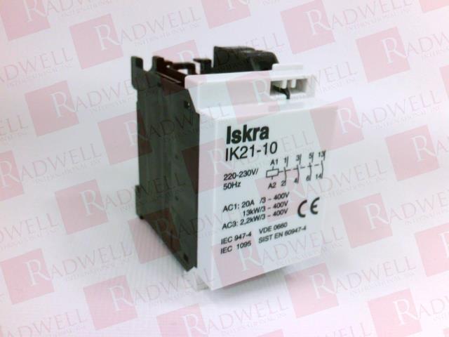 IK21-10/220-230VAC Contactor by ISKRA