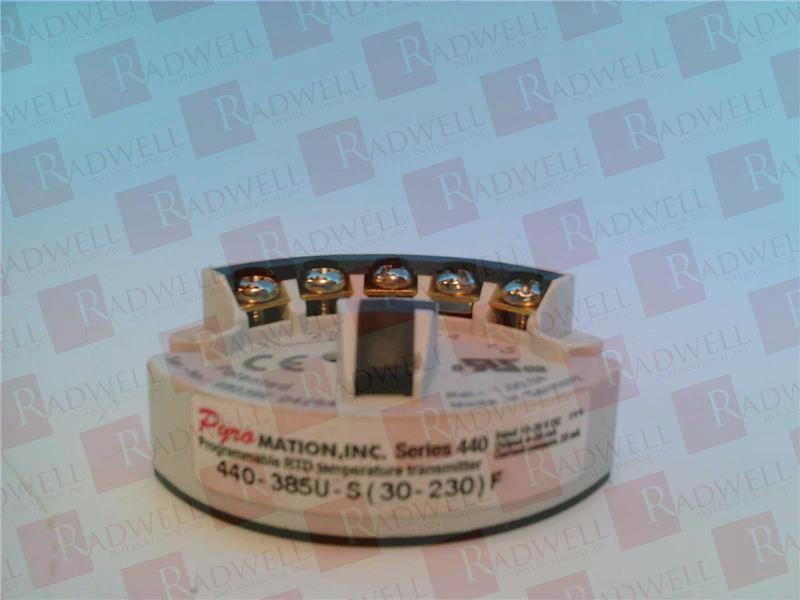 440-385U-S Temperature Switch by PYROMATION INC