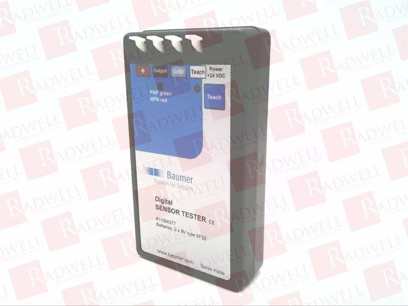 SENSOR TESTER ANALOG (11084377) Panel Meter by BAUMER ELECTRIC