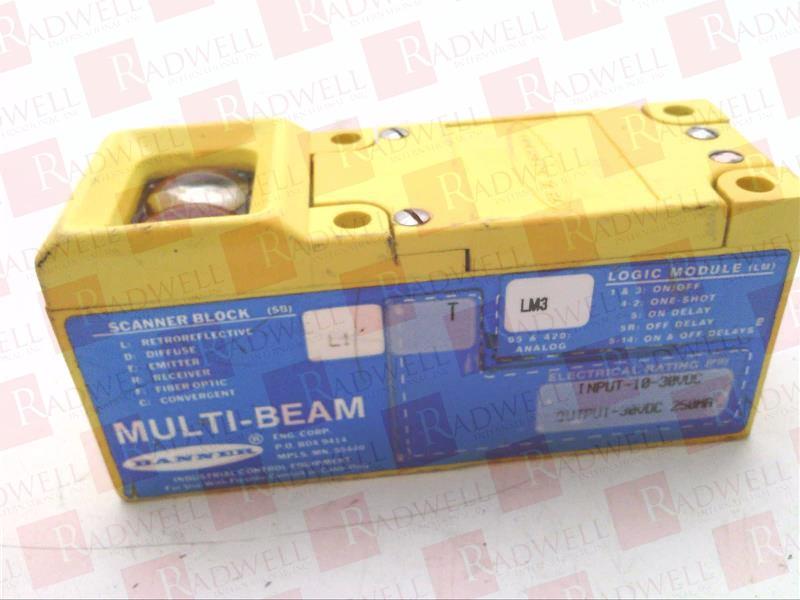 L1-T-LM3 Photoelectric by BANNER ENGINEERING