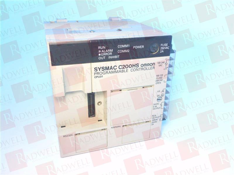 C200HS-CPU31 PLC Module/Rack by OMRON