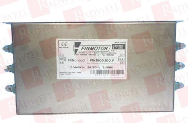 FIN1500.100.V RFI/EFI/EMI Noise Filter by FINMOTOR