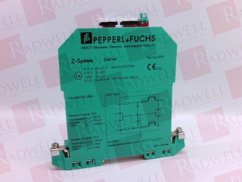 Z787.H.F Safety Barrier/Diode by PEPPERL & FUCHS