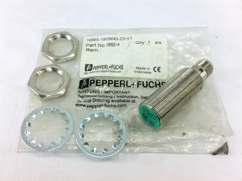 NBB5-18GM40-Z3-V1 Inductive Sensor by PEPPERL & FUCHS