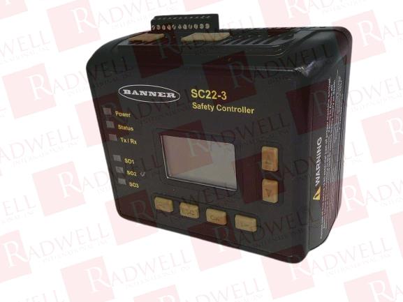 SC22-3 Safety Controller by BANNER ENGINEERING