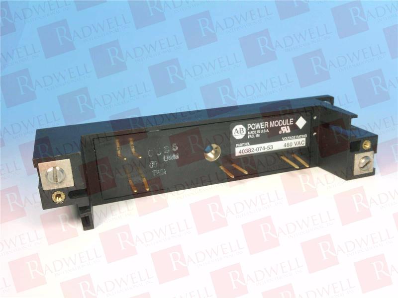 40382-074-53 Power Block Module by ALLEN BRADLEY