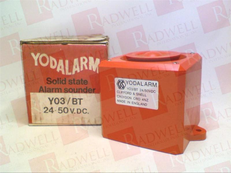 YO3/BT-D-RF Buzzer/Horn/Alarm by CLIFFORD AND SNELL