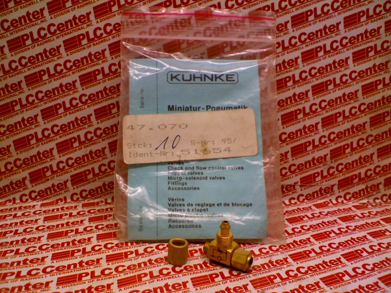 47.070 Pneumatic Valve by KUHNKE AUTOMATION